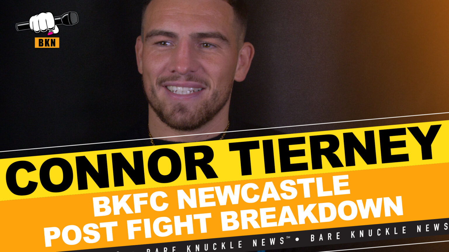 BKFC UK Newcastle-Seeing the Fights, Energized Connor Tierney Calls Out ...